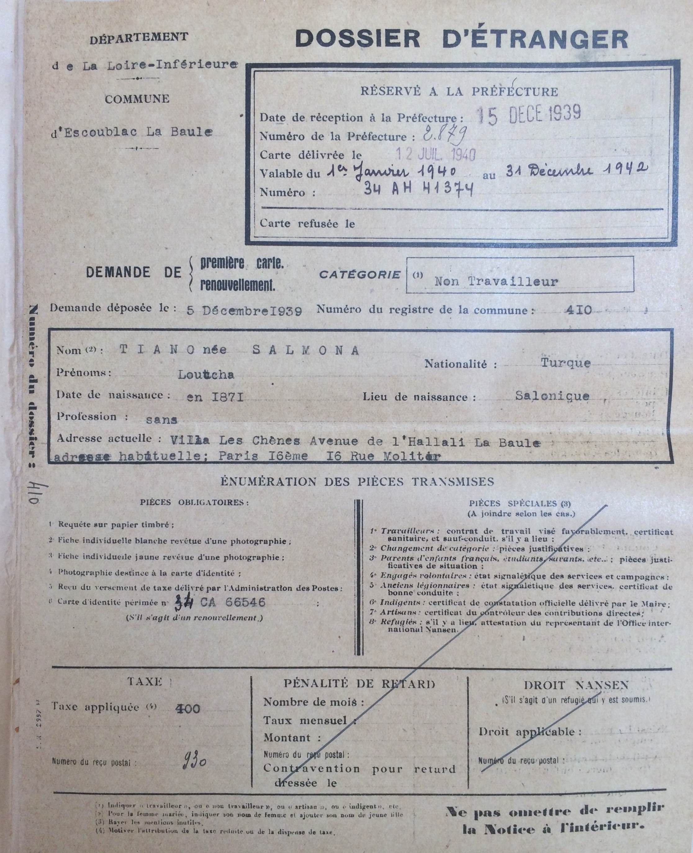 TIANO Samuel, Loutcha (NR) – La Shoah dans l'arrondissement de Saint ...